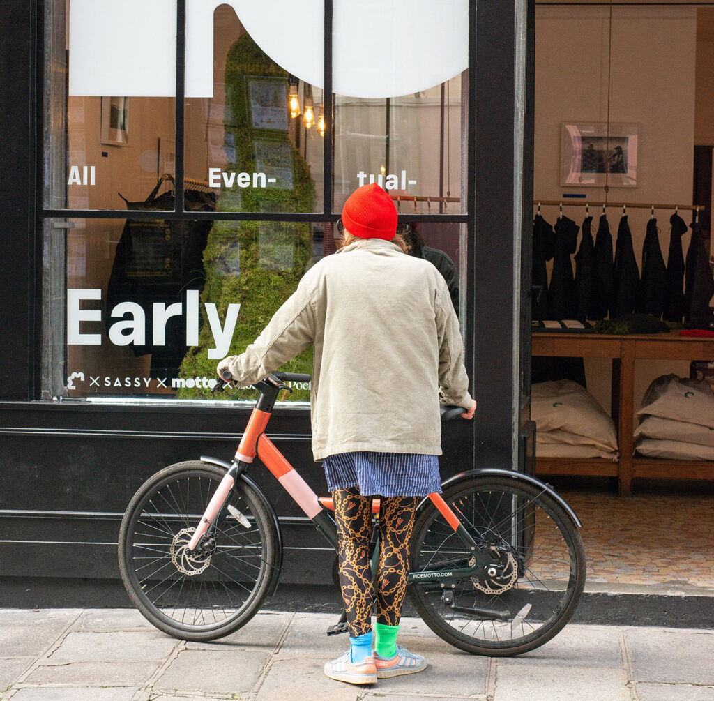 Paris Fashion Week à Vélo - Motto x Early Majority - Blog Motto